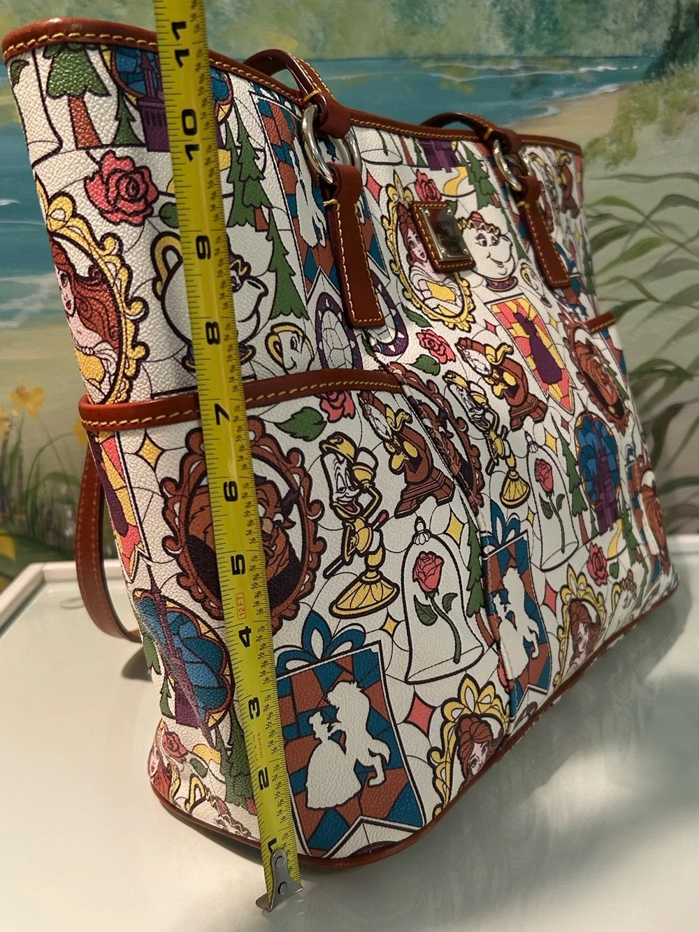 Dooney & Bourke | Bags | Disney Dooney Bourke Beauty And The Beast ...